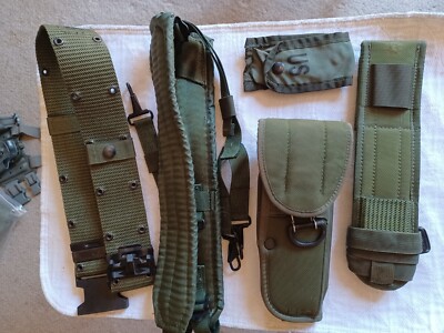 USGI ALICE M12 Holster Bianchi M1425 Extension Belt Shoulder Straps Set ...