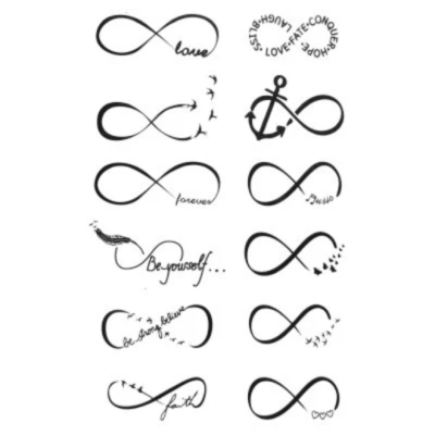 Infinity Zeichen Tattoos
