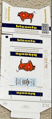 Vintage Cigarette Collection - Bisonte - Spain 🇪🇸 - 80s - Empty pack | eBay