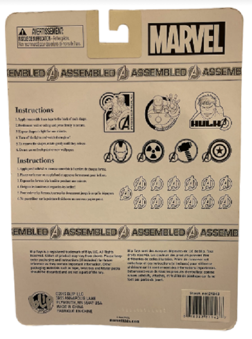 Avengers Age Of Ultron Glow In The Dark Room Decals | eBay