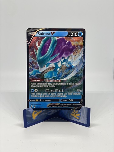 Pokémon TCG Suicune V Evolving Skies 031/203 Holo Ultra Rare | eBay