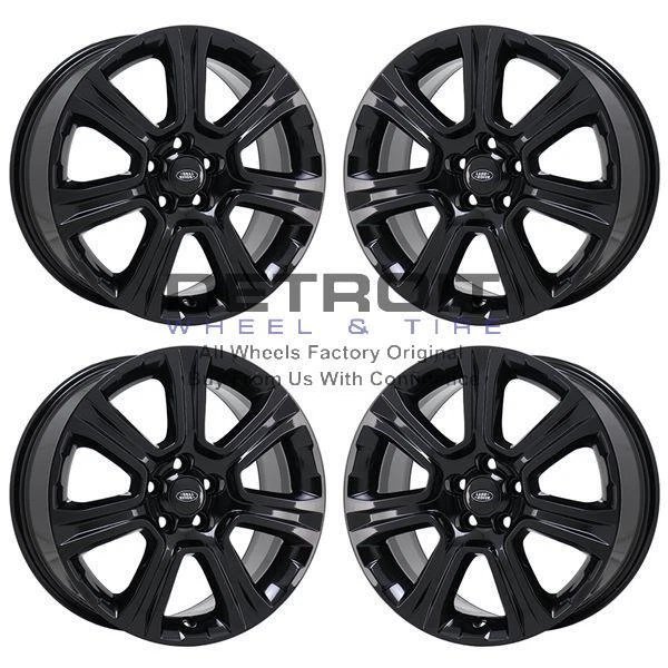 Range Rover Evoque White Black Rims