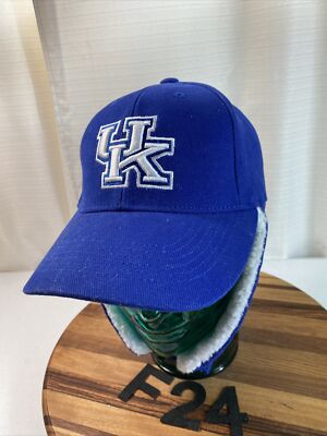 KENTUCKY WILDCATS WINTER RANCHER STYLE HAT BLUE ADJUSTABLE ADJUSTABLE ...