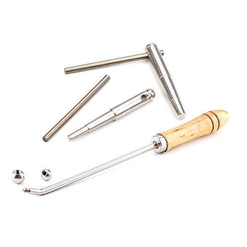 Trumpet Dent Curved Neck Maintenance Repair Tool 2 Balls for Saxophone ...