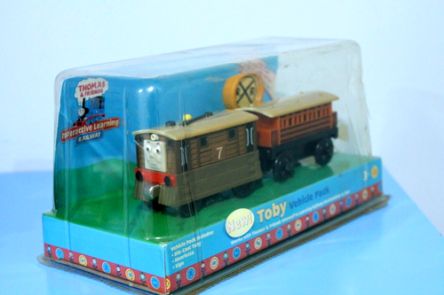 Thomas & Friends Interactive Learning Railway Train HENRIETTA & TOBY ...