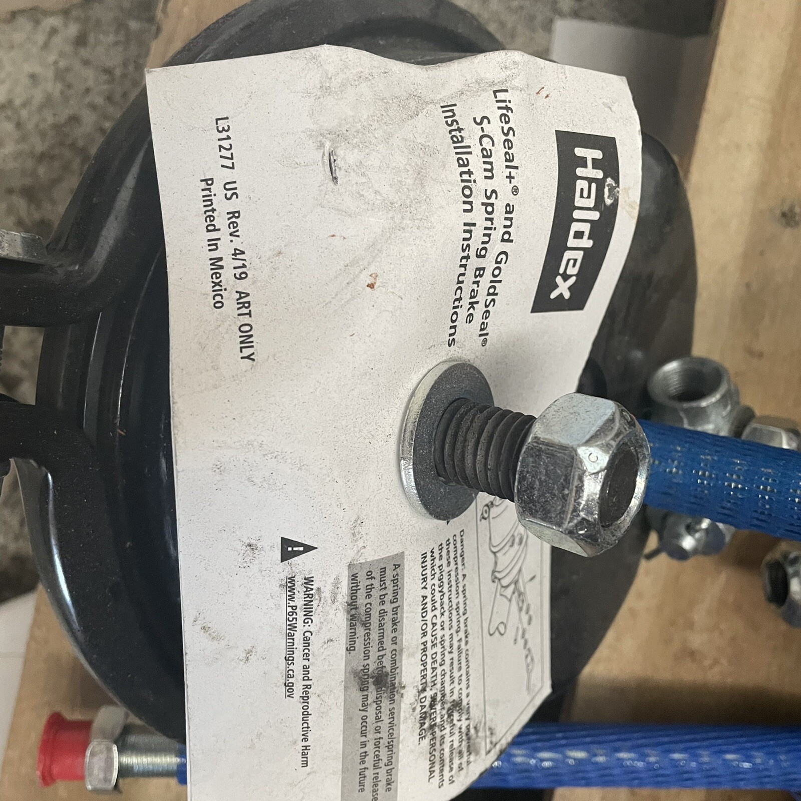 NEW Haldex Spring BRAKE CHAMBER SC24 | eBay