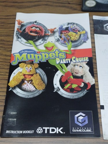 Jim Henson's Muppets: Party Cruise GameCube 2003 CIB Authentic Rare ...