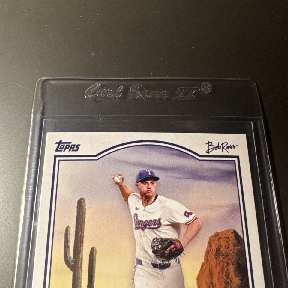 2025 Topps X Bob Ross the Joy of Baseball - Corey Seager #24 | eBay UK