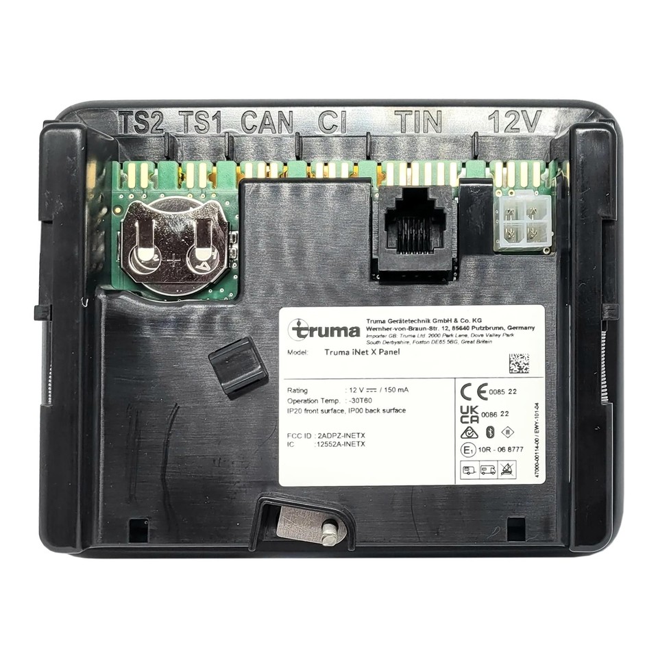 TRUMA INET X CONTROL PANEL CAMPERVAN MOTORHOME AIR CONDITIONER HEATER ...