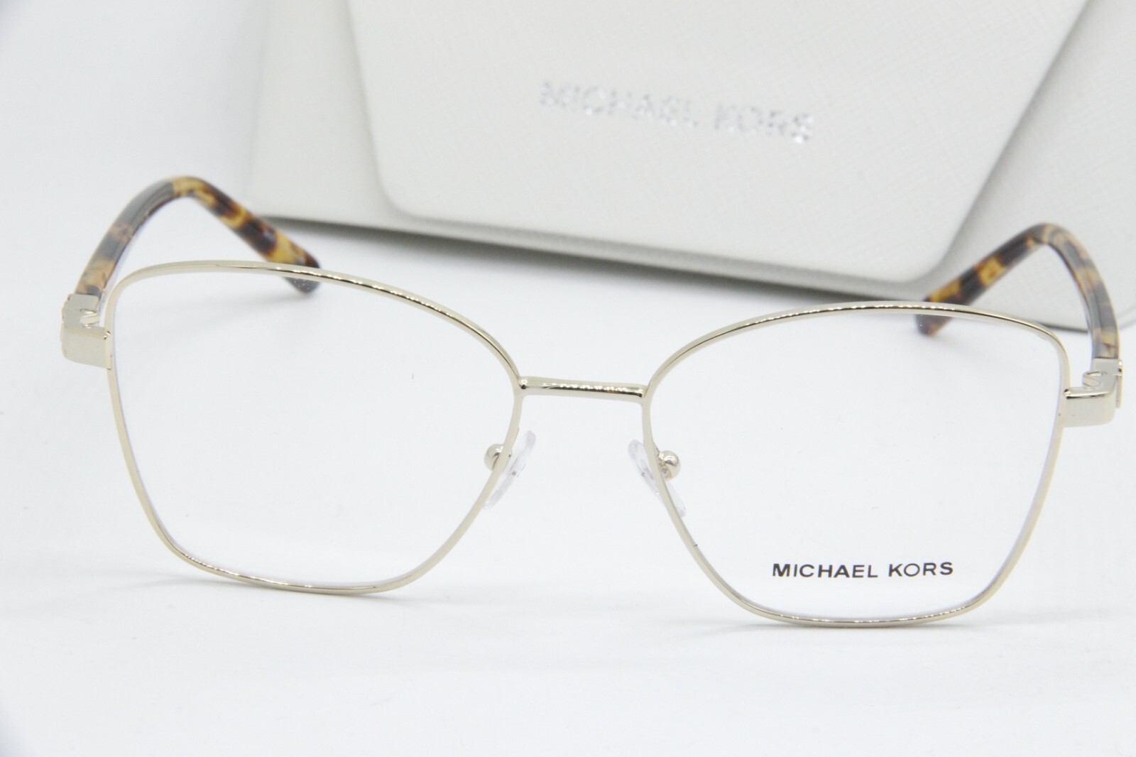 NEW MICHAEL KORS MK 3052 STRASBOURG 1014 GOLD AUTHENTIC EYEGLASSES W ...