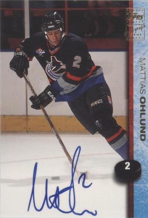 1998-99 Topps - Autographs Mattias Ohlund #A4 (AU) for sale online ...