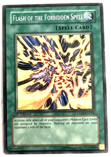 YuGiOh! - Flash of the Forbidden Spell - Rare | eBay