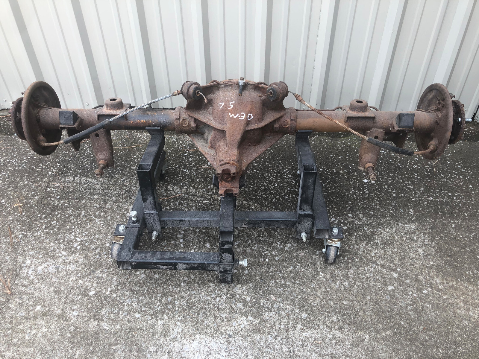 1975 Oldsmobile Cutdlass 442 W-30 POSI TRACTION Rear Axle Assembly 2:63 ...