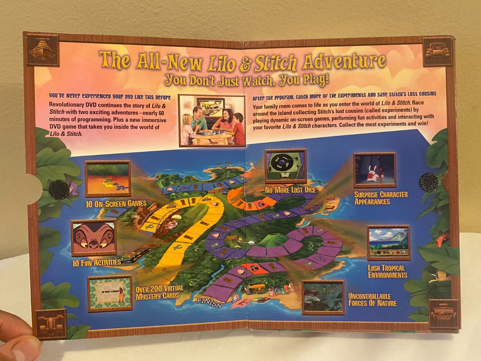 SEALED Disney Lilo & Stitch's Island of Adventures (Interactive DVD ...