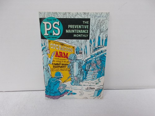 1962 THE PREVENTIVE MAINTENANCE MONTHLY / VINTAGE ARMY MAGAZINE - ISSUE ...
