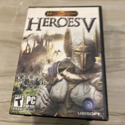Heroes V 5 Might & Magic Video Game Windows PC CD-ROM 2006 Disc VG+ To ...