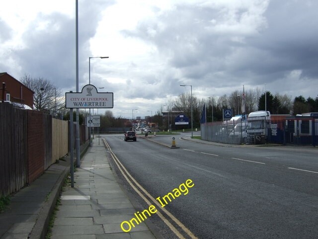 Photo 6x4 Rathbone Road, Wavertree (B5179) Liverpool c2012 | eBay UK