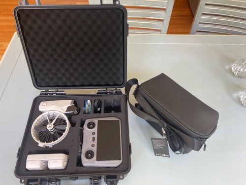 DJI Flip Drone + DJI-RC2 controller + Lekufee Hard case + parallel charging hub | eBay