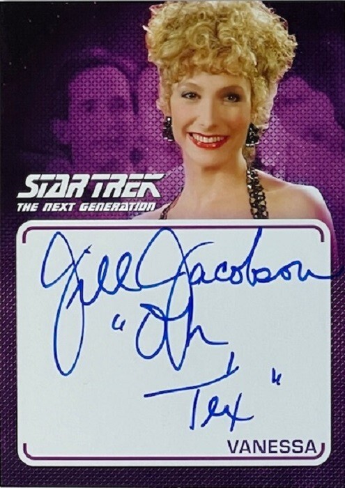 Jill Jacobson Autograph from Star Trek Next Generation Archives ...