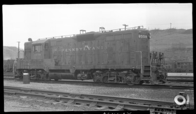 PRR PENNSYLVANIA RAILROAD Locomotive 8558 CONWAY PA Orig 1965 Photo ...