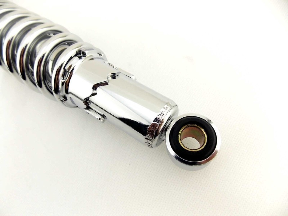HONDA GL1100 GOLDWING 325mm JBS CHROME REAR SHOCK ABSORBERS EYE TO EYE ...