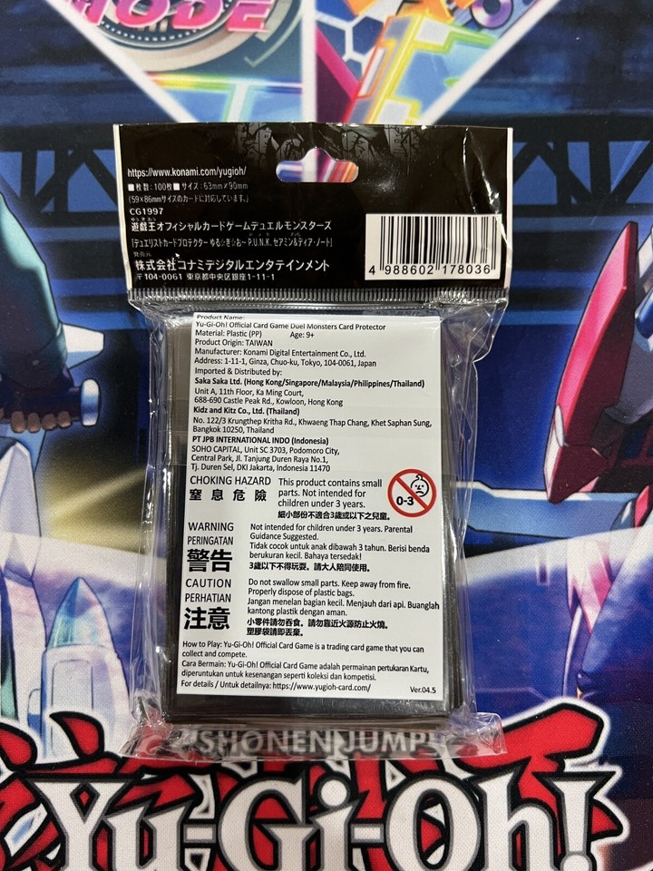 Yugioh PUNK Ze Amin And Deer Note Sleeves 100ct | eBay