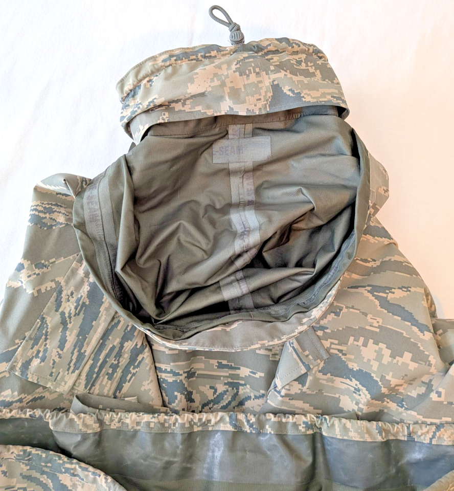 Genuine US Air Force ABU APECS Parka Med/Reg Tiger Stripe Camo Staff ...
