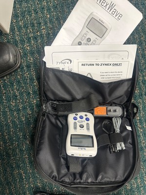zynex nexwave unit new With 8 4packs of electrodes w/ bonus EXOMENd ...