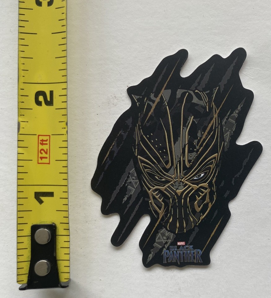 BLACK PANTHER HEAD SHOT MARVEL COMICS STICKER (MCU) SKATEBOARD DECAL | eBay