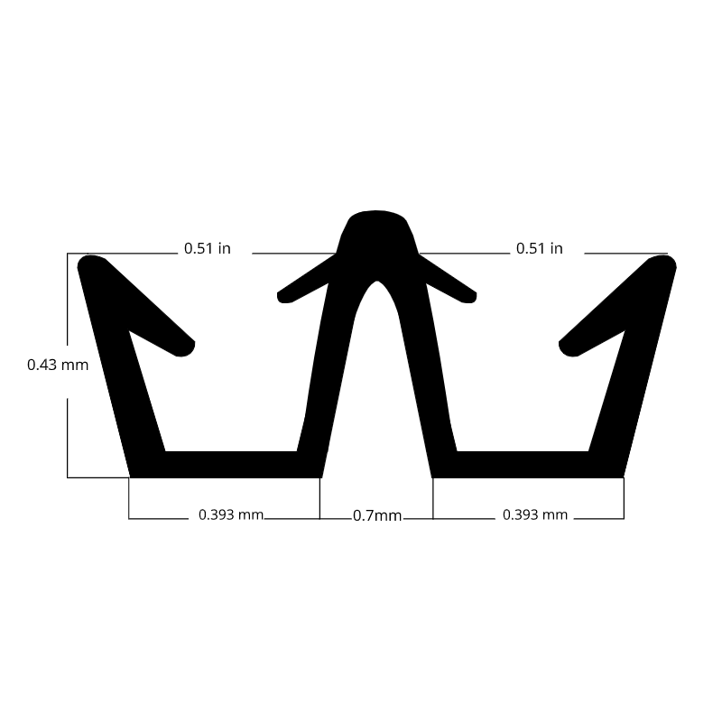 RV Bus Flexible Flocked Rubber Glass Run Universal Window channel Truck ...