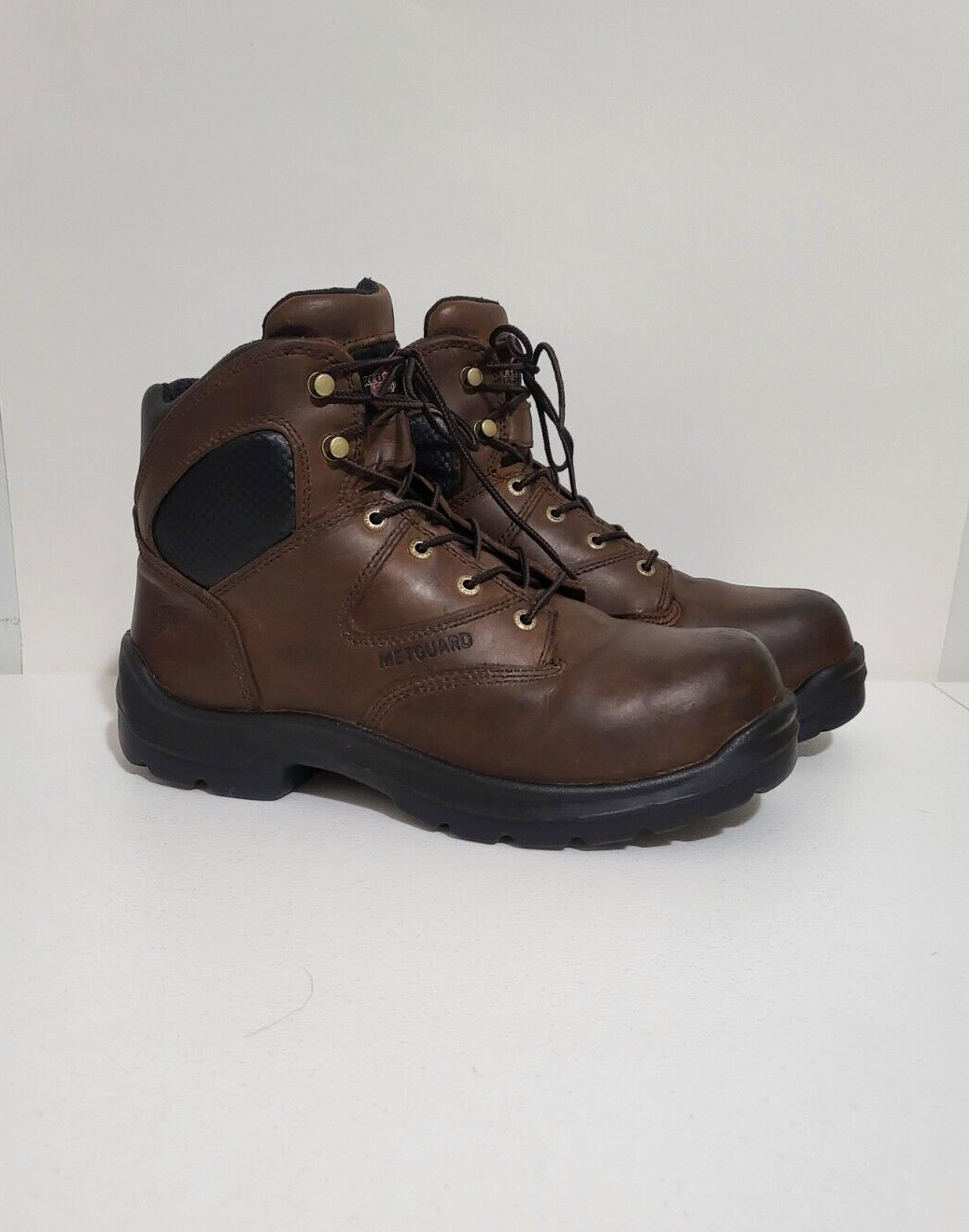 Red Wing Flexbond 6" Boot #4421 Internal Met Guard Size 9D | eBay