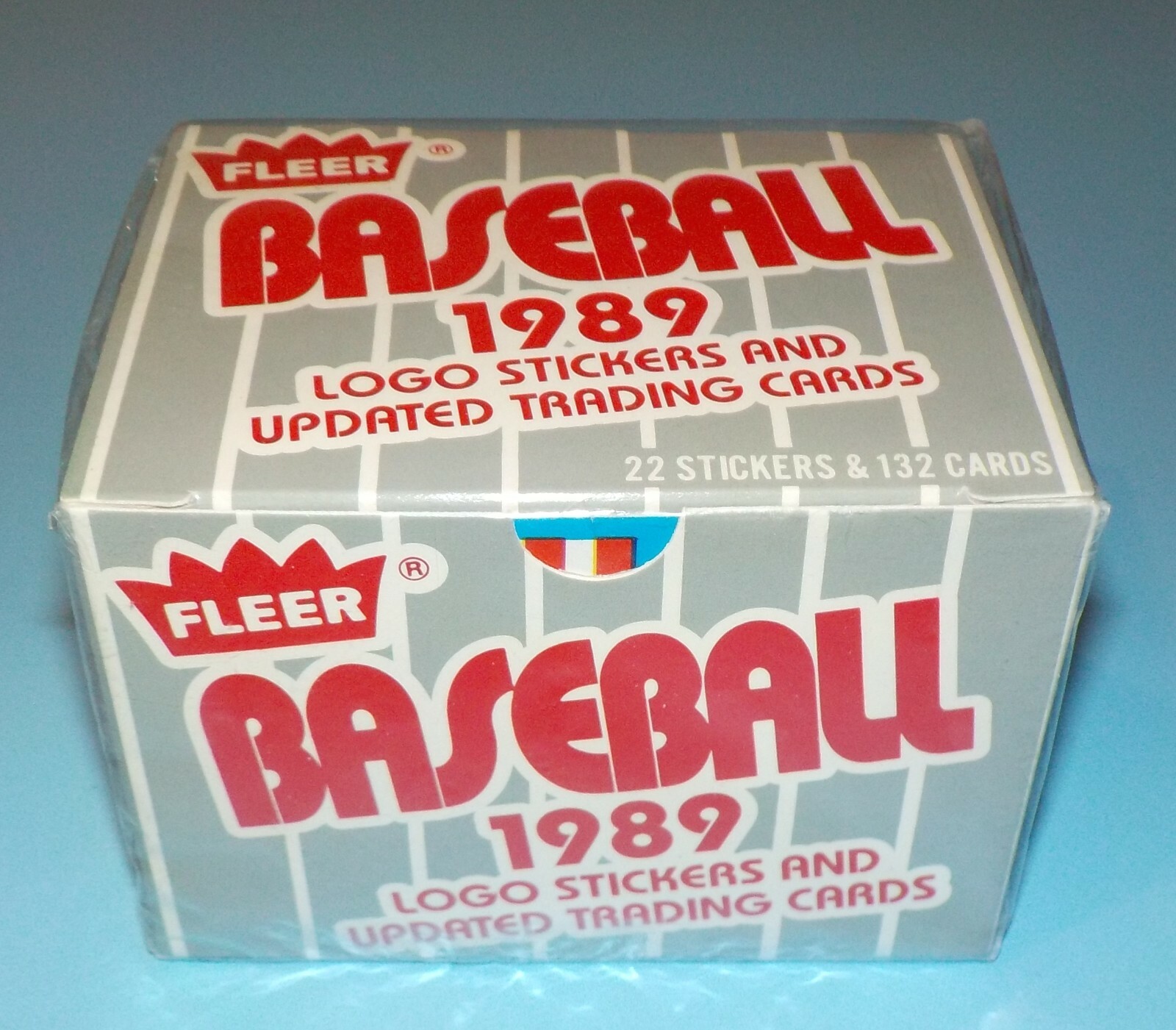 1989 Fleer Baseball Logo Stickers & Updated Trading Cards Factory ...