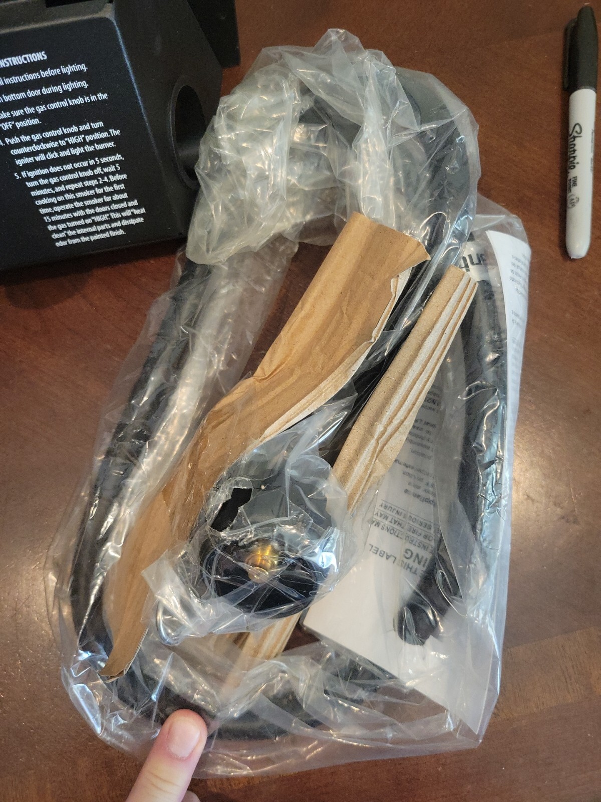 Cuisinart COS-244 Vertical Smoker Burner Box Assembly Replacement Part ...