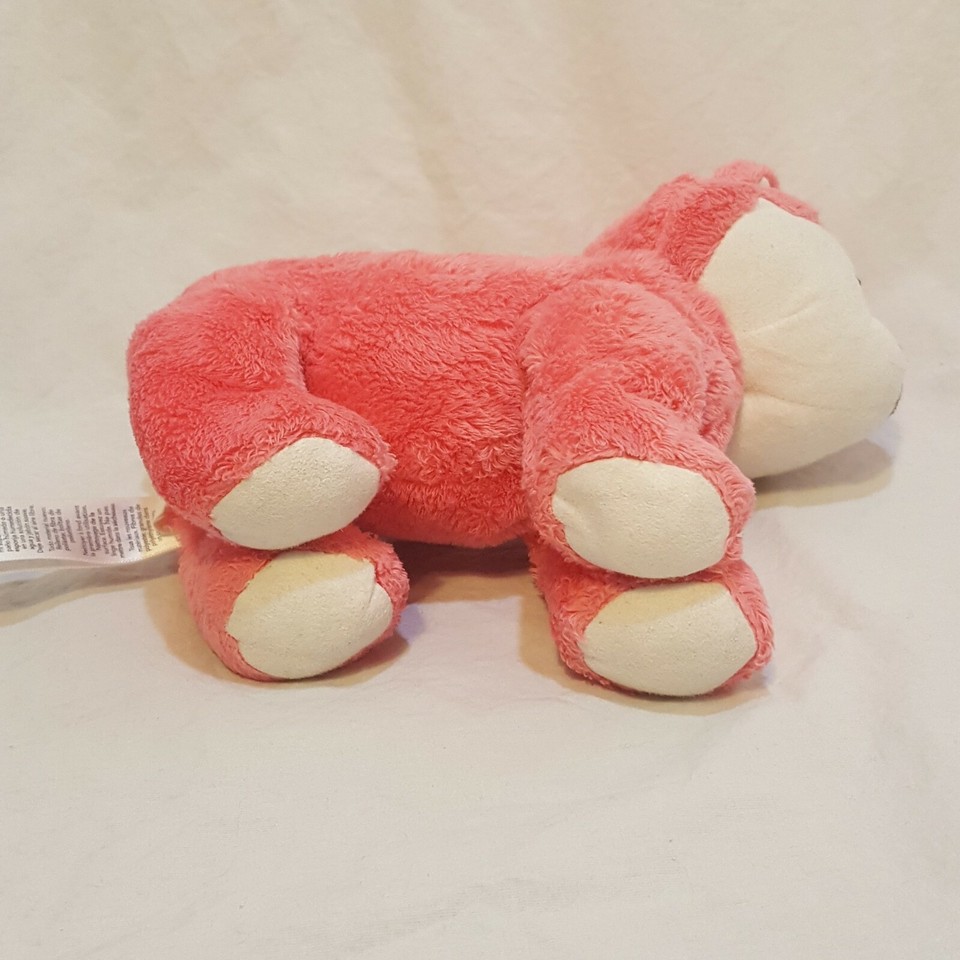 Pink Salmon Baby Fox Plush Stuffed Animal 2015 6" Carters | eBay