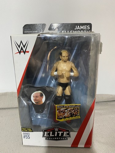 WWE Elite Collection James Ellsworth Mattel Series #55 2017 6.5" Brand ...
