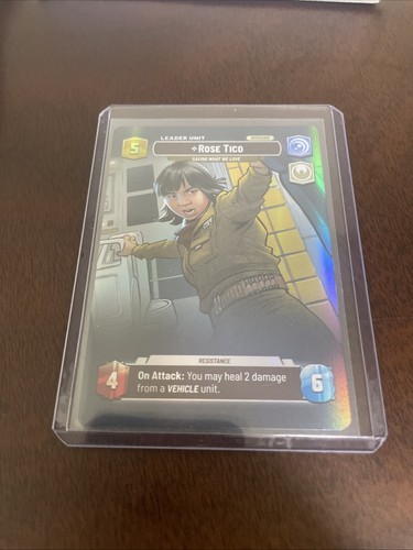 Rose Tico - Saving What We Love (Showcase) - Star Wars: Unlimited | eBay