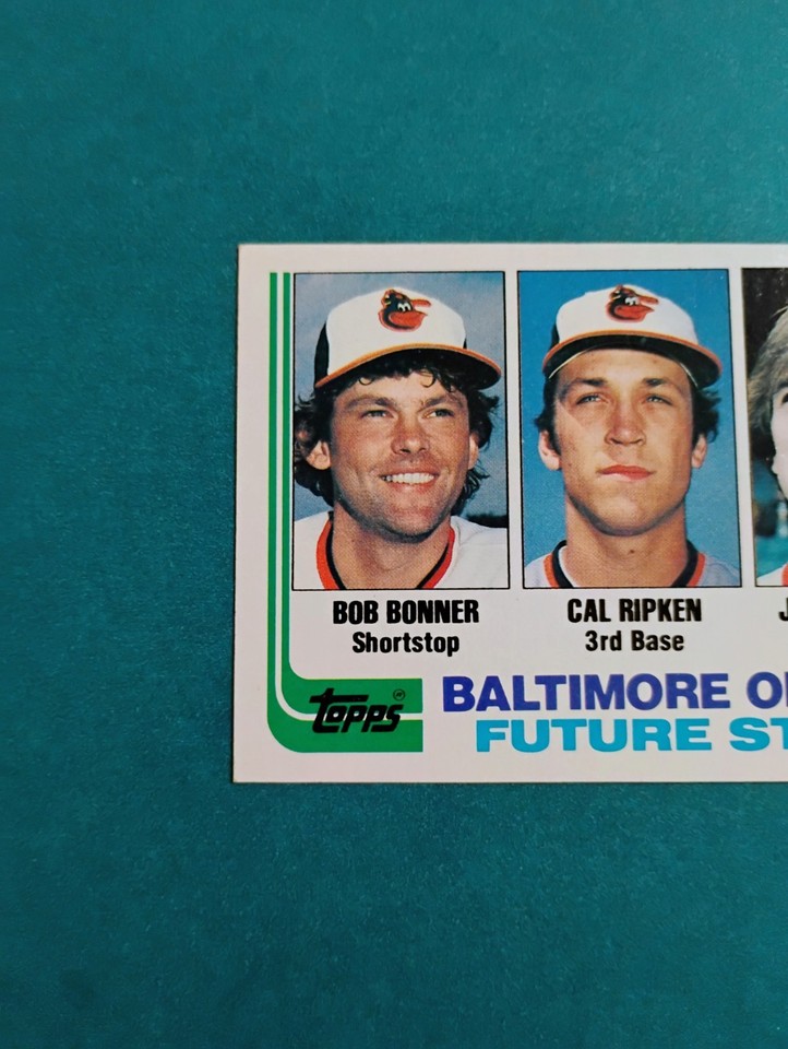 1982 Topps Cal Ripken Orioles Hall Of Fame Member Rookie Baseball Card ...