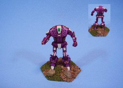 Battletech painted Longshot battlemech MWC | eBay