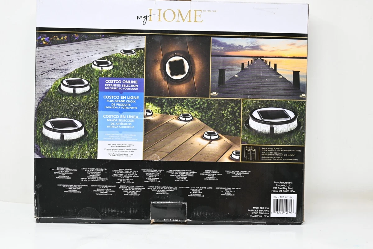 Solar Dock Lights Costco | Shelly Lighting