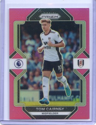 2022-23 Panini Prizm Premier League EPL Pink #105/199 NO.74 Tom Cairney ...