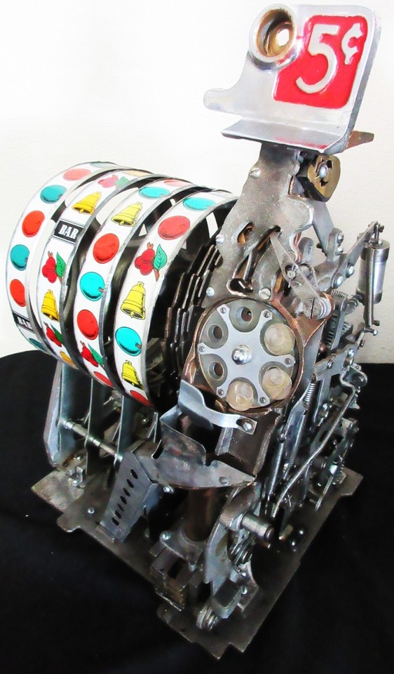 Pace 5c Slot Machine Horseshoe Club circa 1930's Fully Restored | eBay