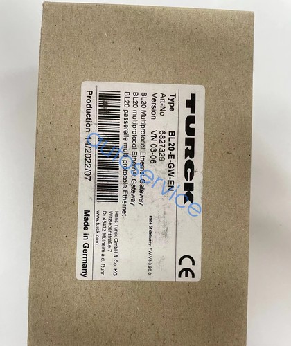 Brand new BL20-E-GW-EN TURCK New I/O Gateway Via DHL or FedEX | eBay