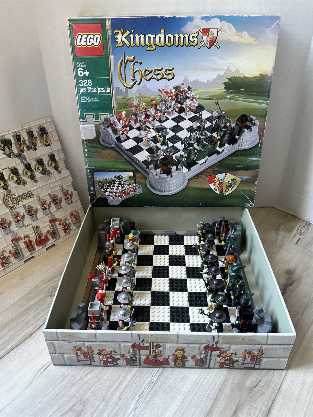 LEGO Kingdoms Retired Chess Set 2012 (853373) 99 % Complete with ...