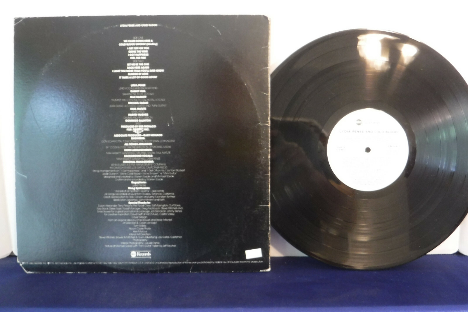 Lydia Pense & Cold Blood, ABC Records ABCD 917, 1976 PROMO, Soul, Funk ...