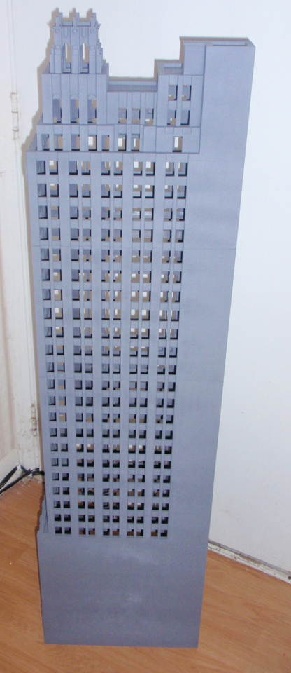HO Scale Skyscraper - Empire Trust Building - 50 1/2 Inches Tall | eBay