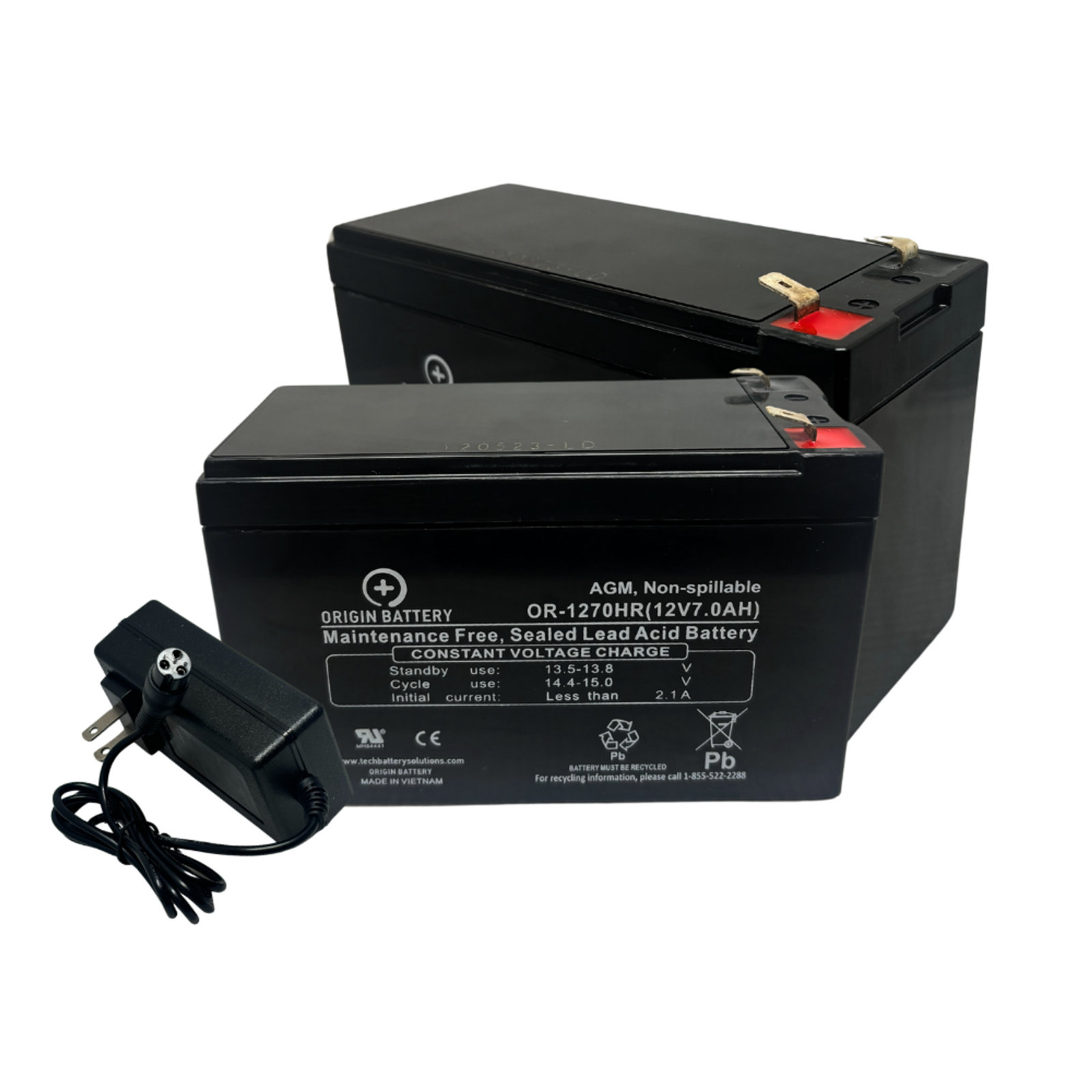 Razor PR200 Pocket Rocket Battery and Charger Kit - 12V 7AH w/Razor ...