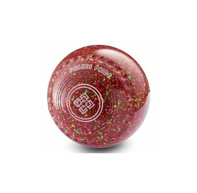 Drakes Pride Professional bowls - Maroon Fluoro Harlequin, Sz 2, Hvy | eBay