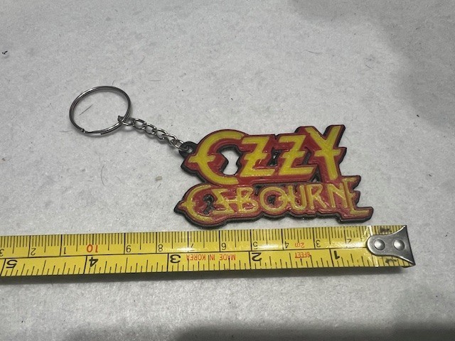 Ozzy Osbourne Keychain - PETG 3D printed | eBay