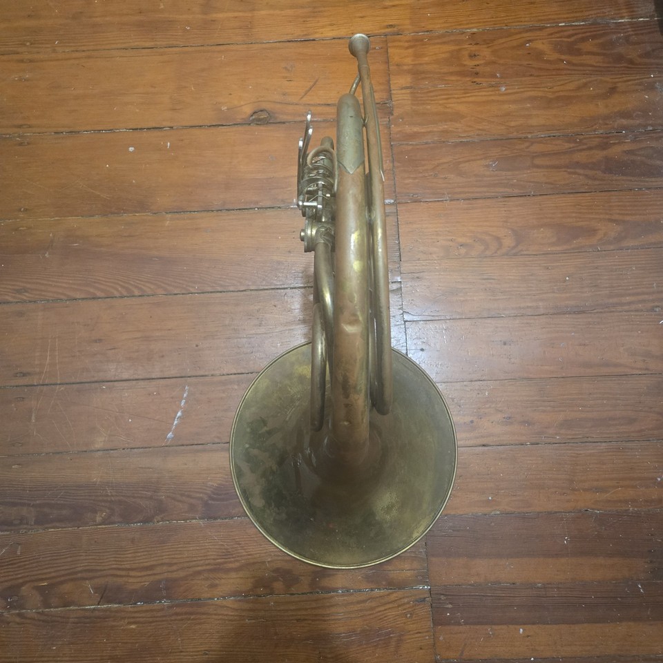 Vintage Carl Fischer French Horn Brass Instrument | eBay