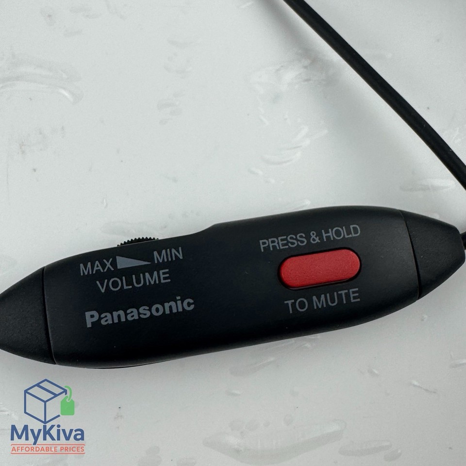 Panasonic KX-TCA430 Headphones Mute Volume Control Telephone Headset | eBay